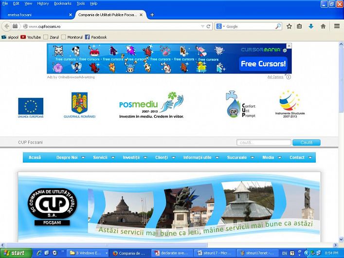 Lipsa de interes pentru comunicarea online la societăţile de utilităţi