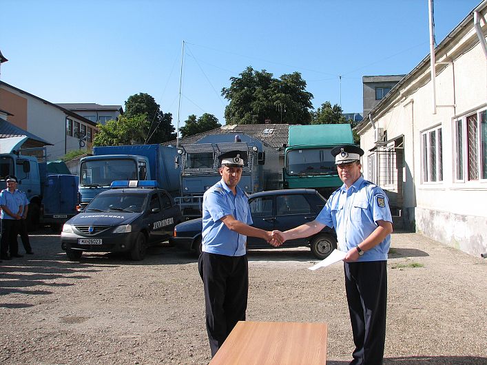 Şeful de la Pompieri a fost făcut colonel