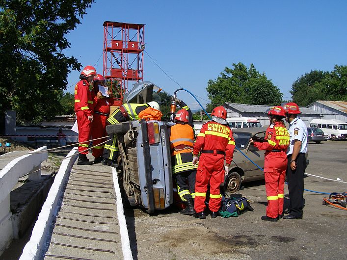 Pompierii din Vrancea, cei mai buni la acordarea primului ajutor