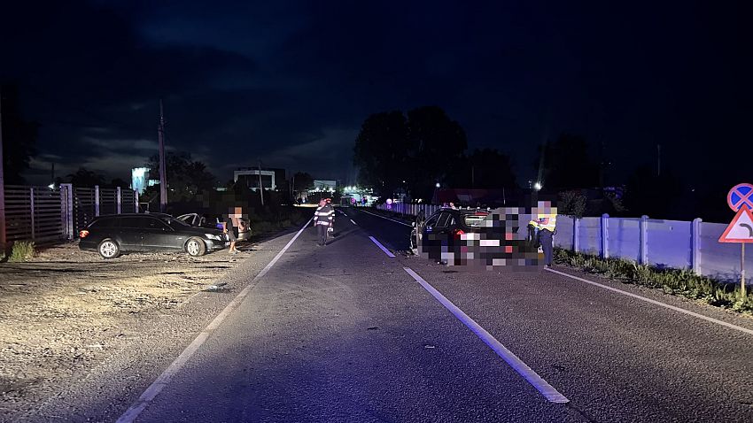 Foto | Accident cu patru victime la ieșirea din Focșani, înspre Bolotești, duminică-noaptea ...