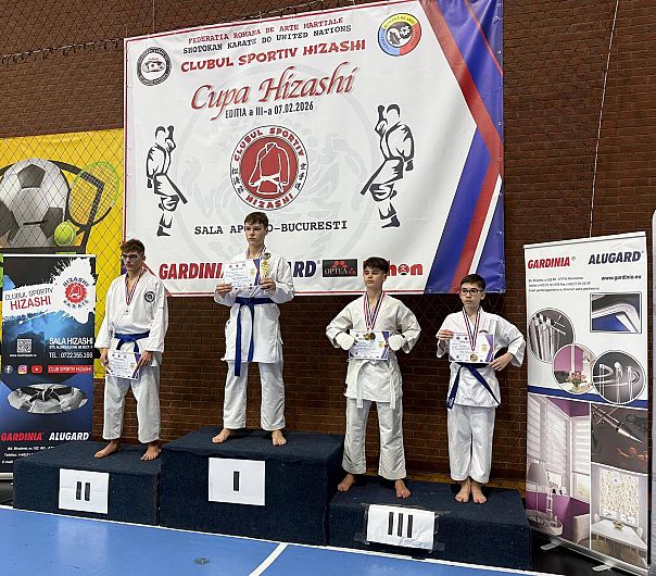 Foto | Karateka de aur pentru Vrancea: 40 de medalii cucerite de CSM ...