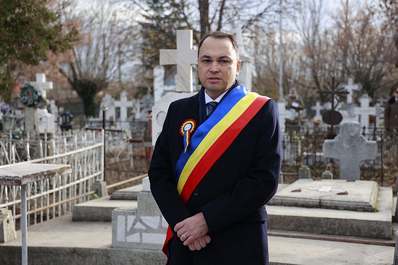 Foto | Maiorul Gheorghe Pastia, omagiat la Focșani de Ziua Națională a ...