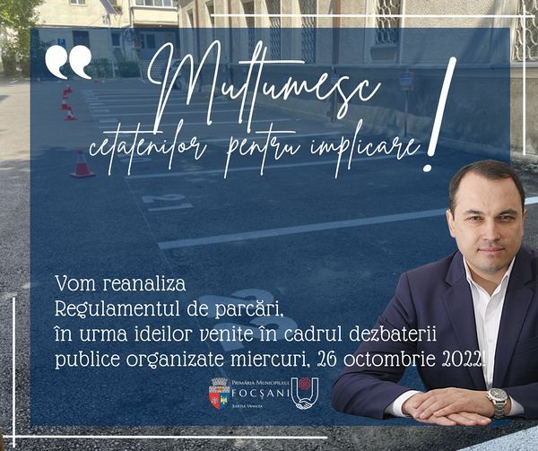 VIDEO | Proiectul de hotărâre referitor la parcările din Focșani retras ...