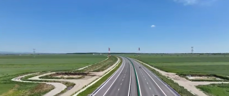 VIDEO | Se deschide o nouă porțiune din Autostrada A7: În iunie s-ar putea circula pe Lotul 2 ...