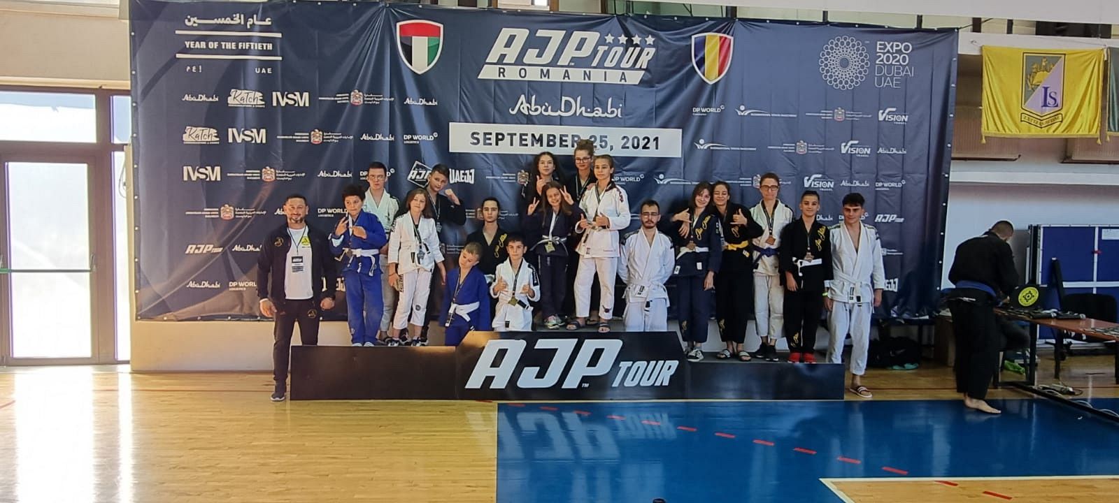 13 medalii pentru Academia Marinus Focșani la competiția de Brazilian ...