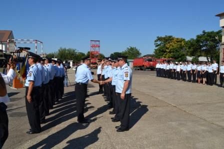 Şeful de la Pompieri a fost făcut colonel