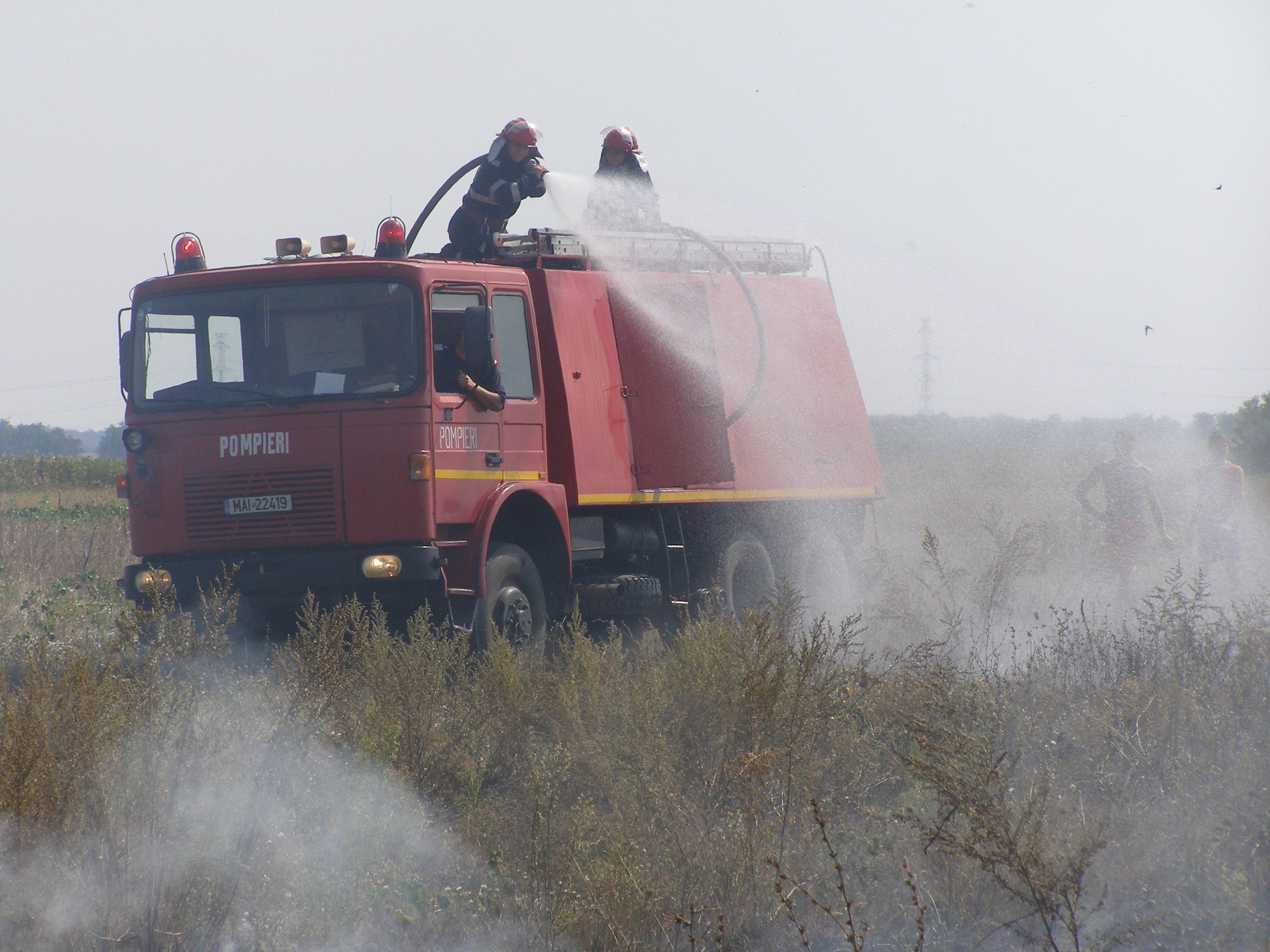 Aprobare de la Primărie pentru arderea miriştilor