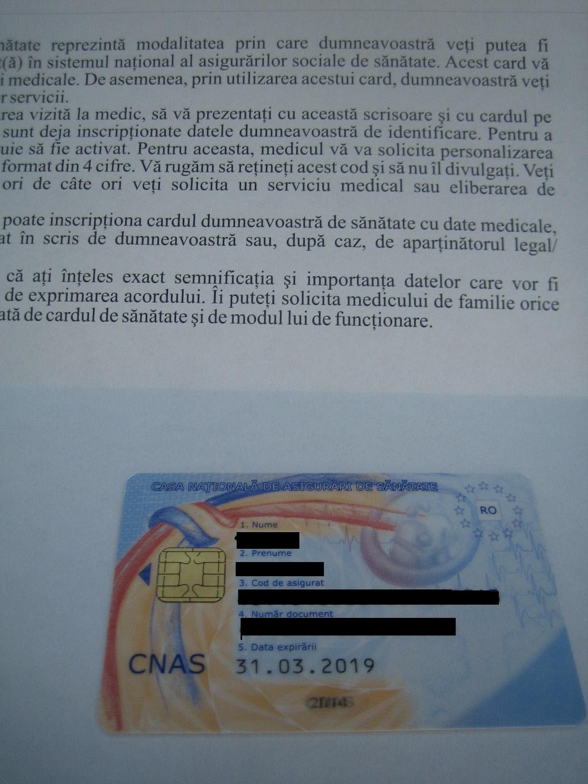 Cardurile naţionale de sănătate ajung în Vrancea săptămana viitoare