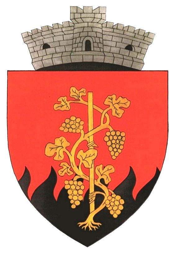 Struguri de aur pe stema comunei Jariştea