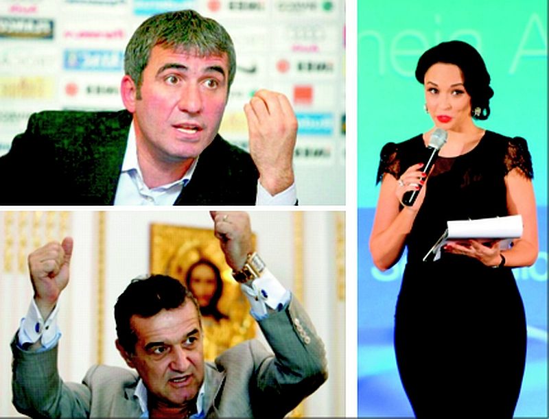 Becali, Hagi şi Andreea Marin, colegi de clasă într-un sat din Vrancea
