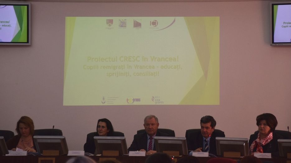 Proiectul "CRESC în Vrancea" a ajuns la final
