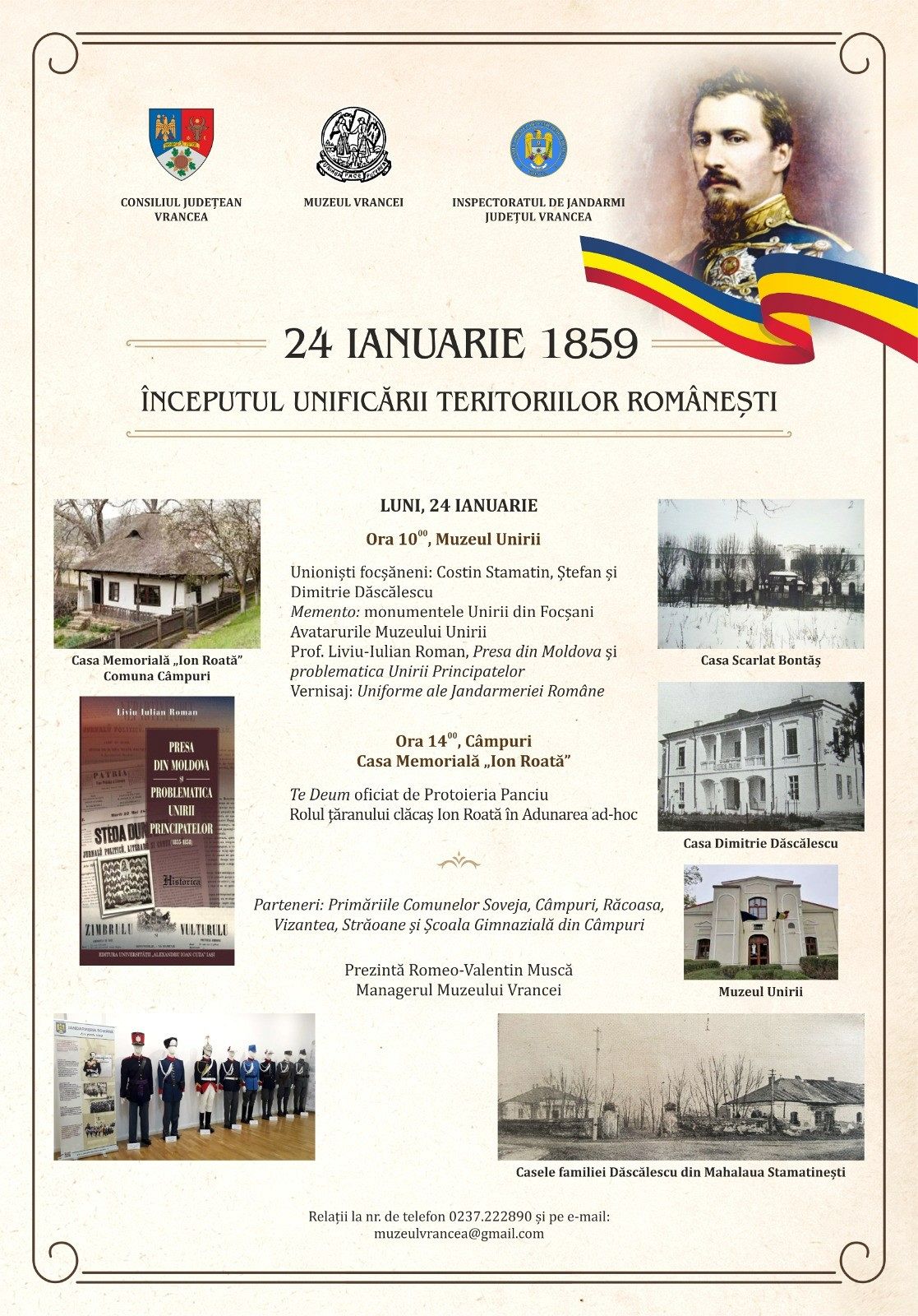 „24 ianuarie 1859 – Începutul unificării teritoriilor românești ...