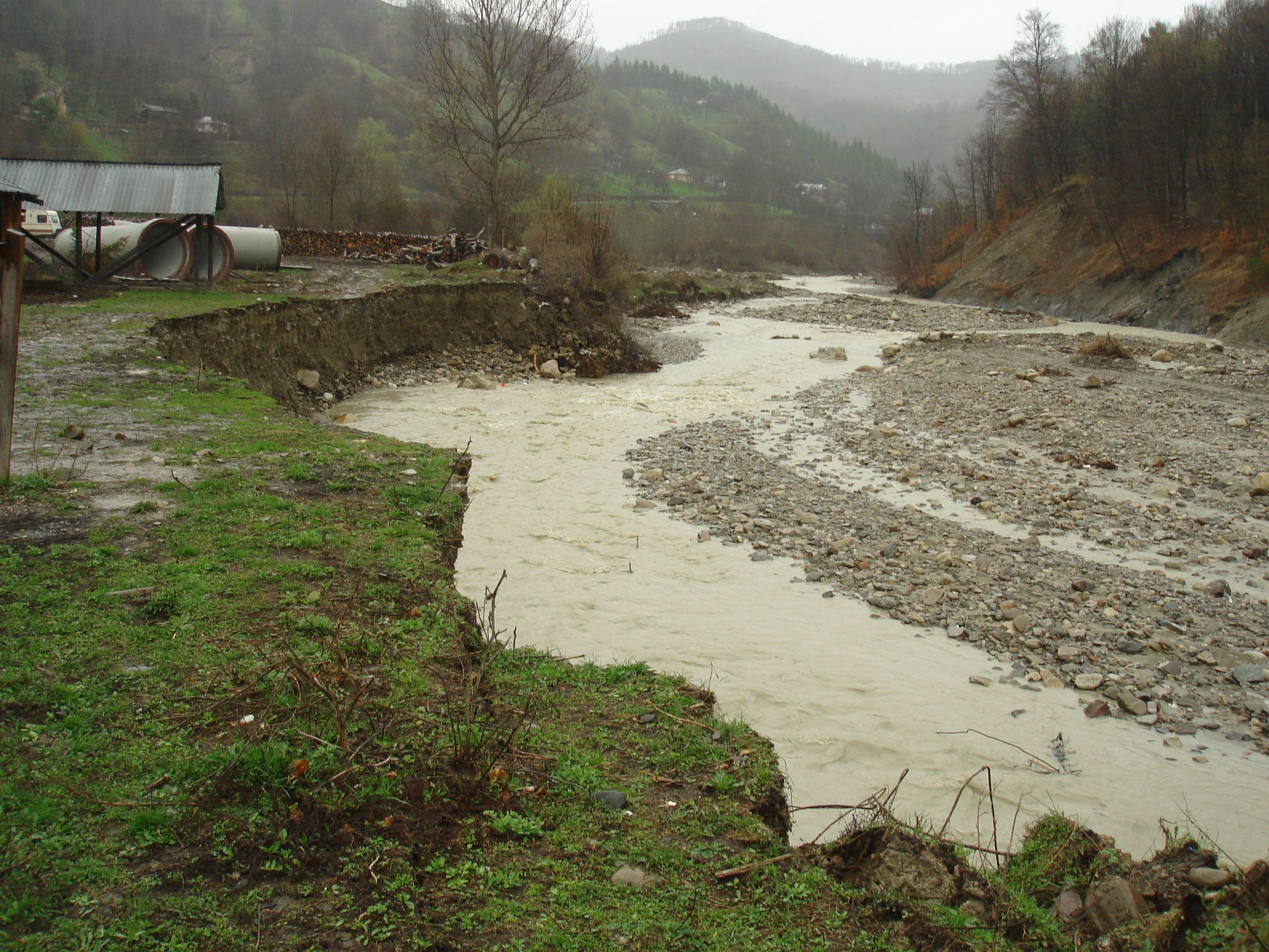 Intervenţie provizorie de regularizare a Rîmnicului, la Jitia