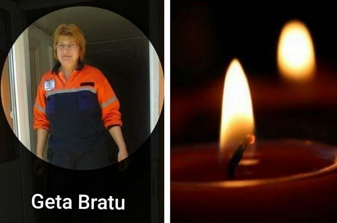 A murit asistenta medicală GEORGETA BRATU de la SAJ Vrancea