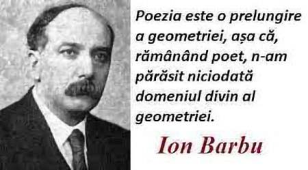 Astăzi despre: matematicianul și poetul Ion Barbu - unul dintre cei mai ...