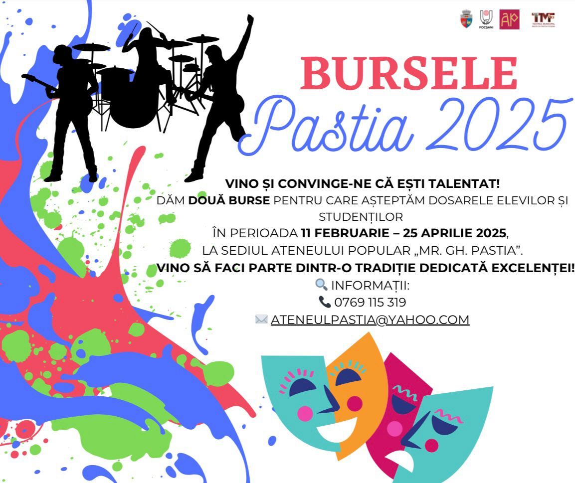 Ateneul Popular Focșani invită doritorii, în perioada 11 februarie - 25 ...