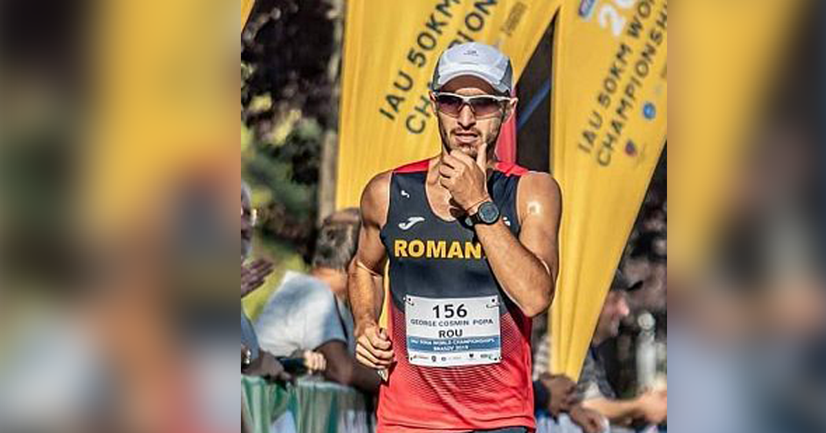 Atletul George Cosmin Popa de CSM Focșani 2007 aleargă astăzi 100 de km ...