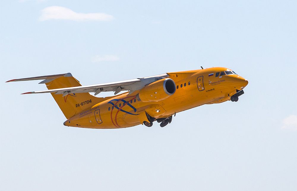 Avionul rus era intact când s-a prăbușit