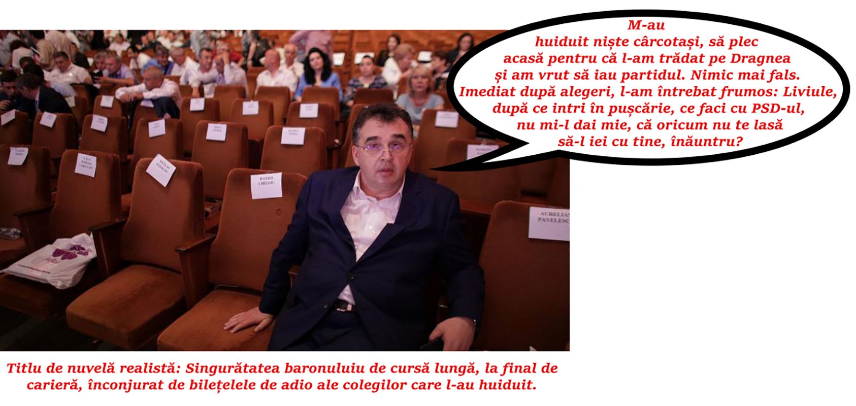 Bârfe gunoiere, în ton cu sezonul