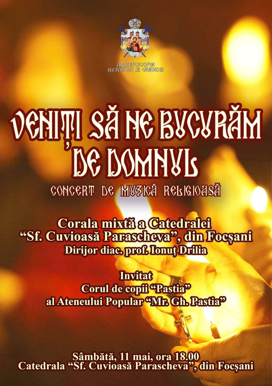 Concert de muzică religioasă, sâmbătă 11 mai 2024, la Catedrala „Sfânta ...