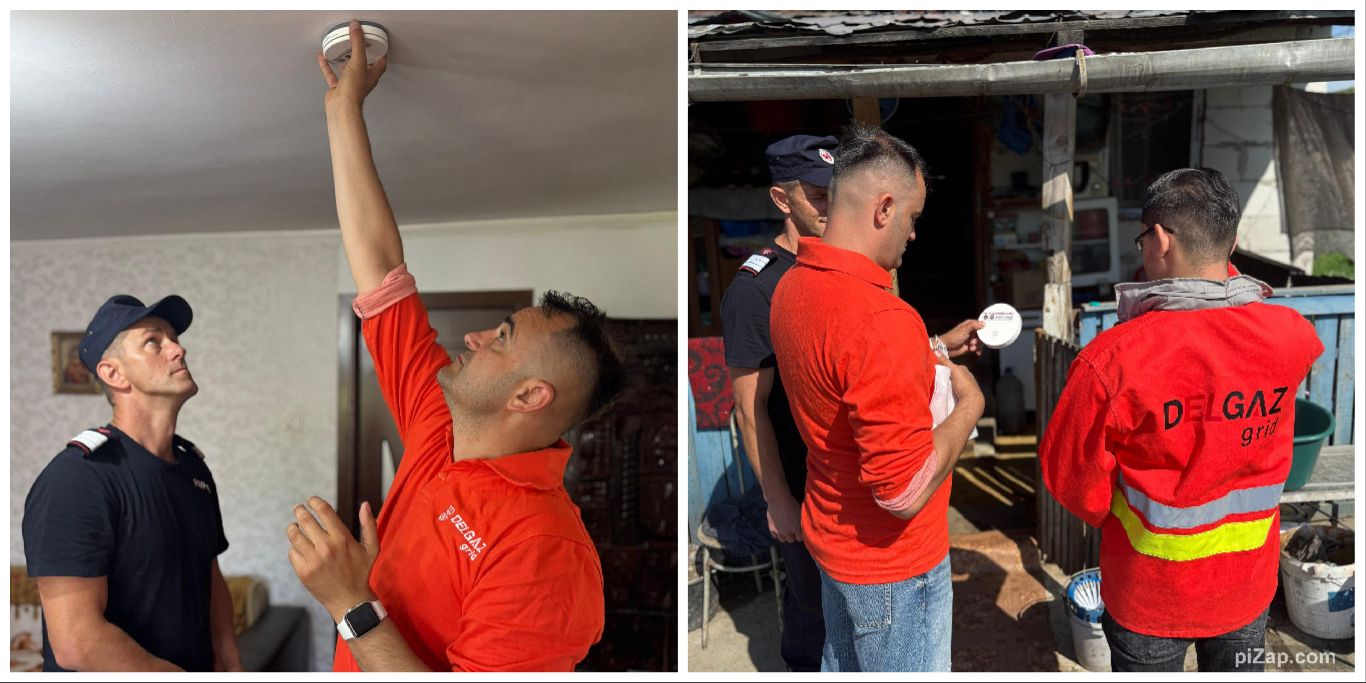 Detectoare de fum și monoxid de carbon instalate gratuit și în Vrancea