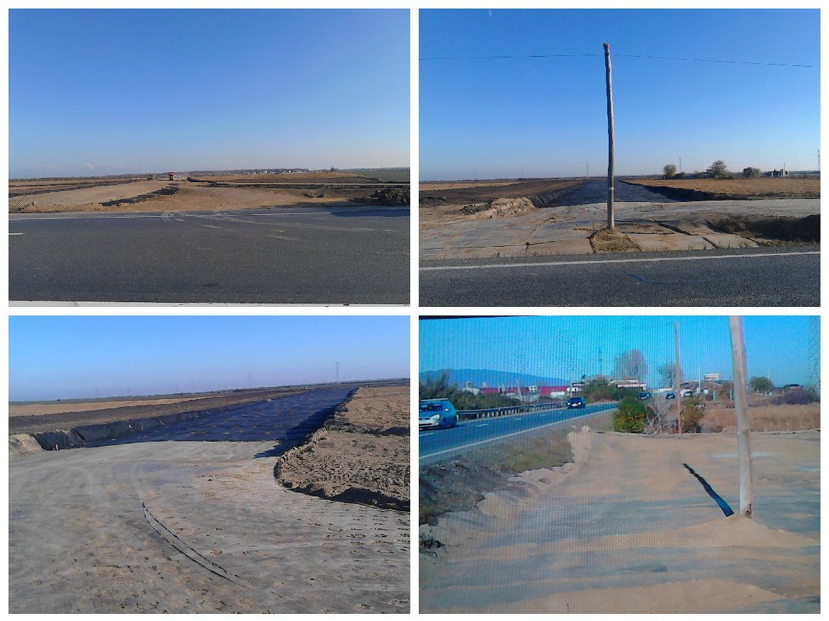 FOTO | Bifurcația ce va uni Șoseaua Vrancei cu DN2-E85 și Autostrada A ...