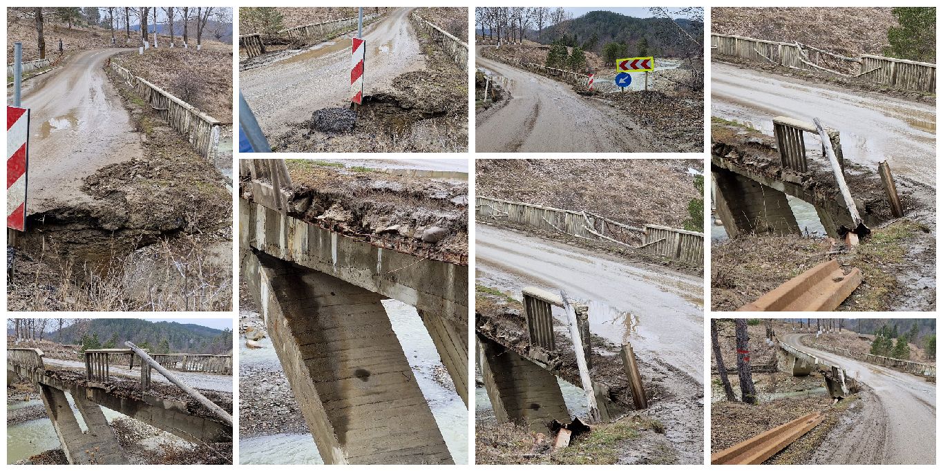 Faza zilei: Imagini din Vrancea reală cu podul de la Jitia de Jos ...