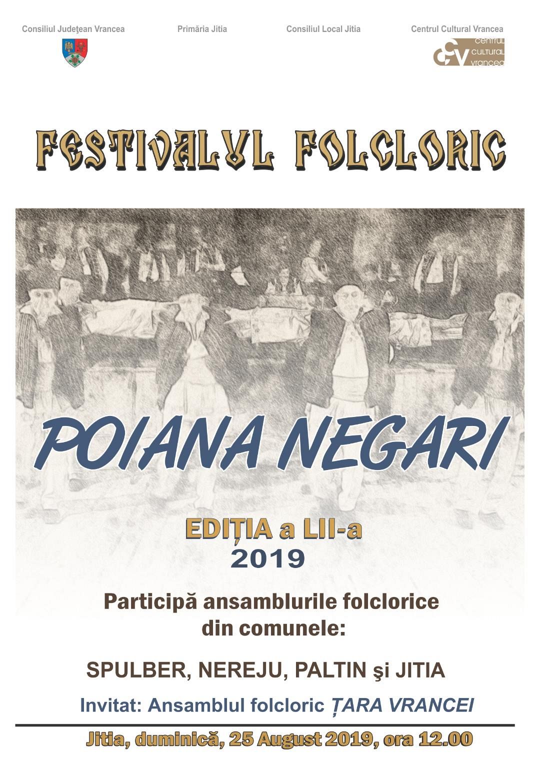Festivalul Folcloric Poiana Negari, ediţia a LII -a | Duminică, 25 ...