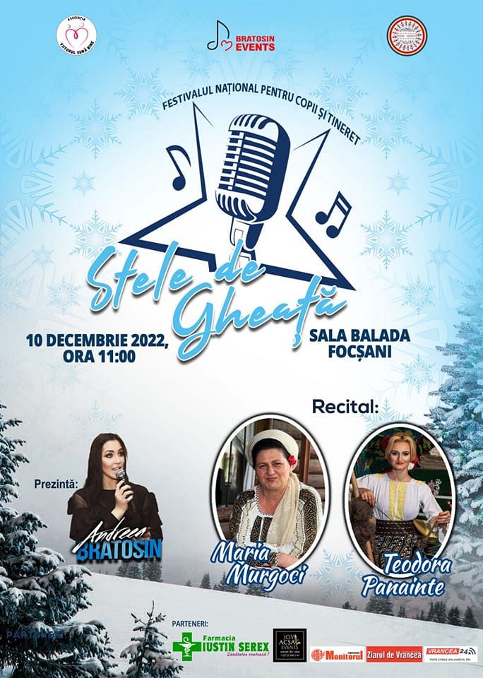 Festivalul ”Stele de Gheață”, ediția a III-a, are loc, sâmbătă 10 ...