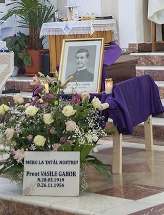 Foto | 70 de ani de la moartea Preotului Vasile Gabor. Urmărit de ...