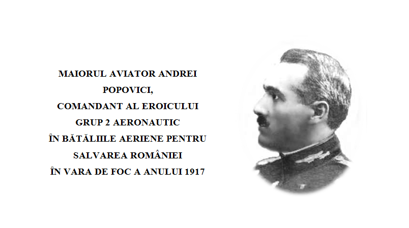 FOTO | Generalul aviator vrâncean Andrei Popovici, comemorat vineri la ...