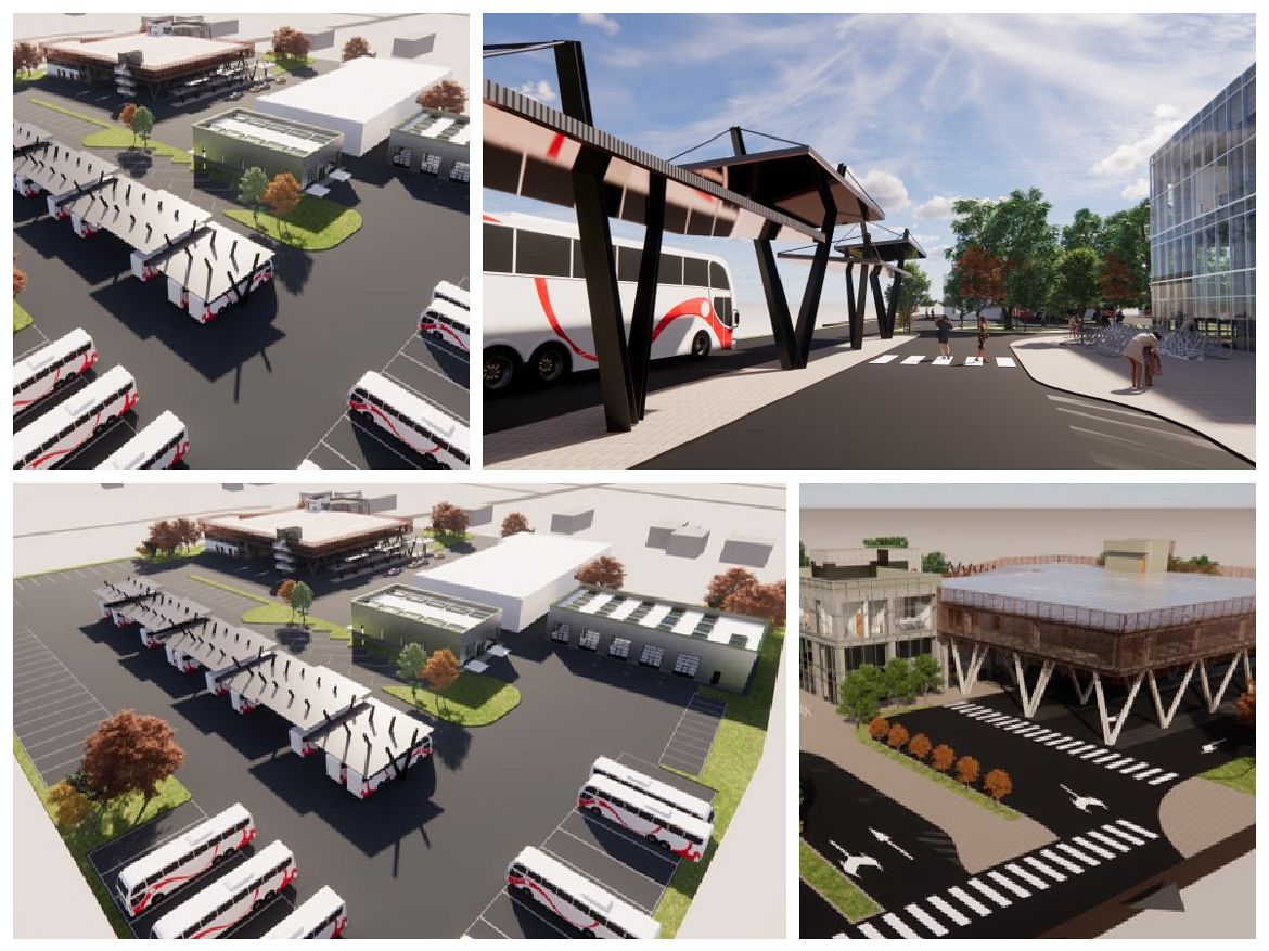 Foto | Două autogări construite prin finanțări din fonduri europene la ...