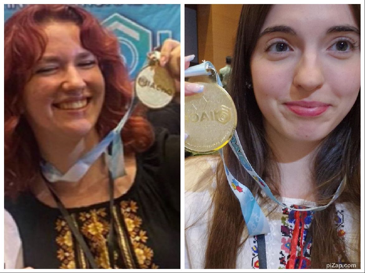 Foto | Două eleve din județul Vrancea medaliate cu aur la Olimpiada ...