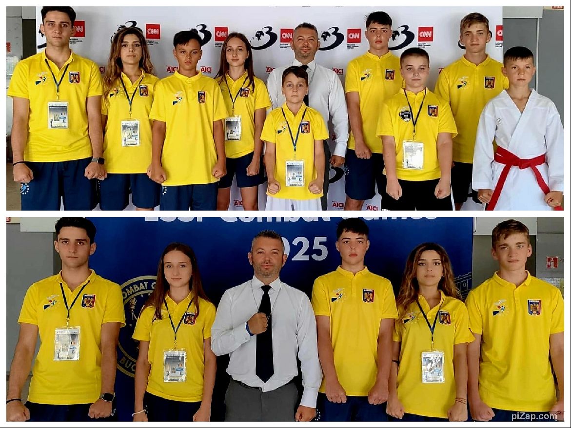 Foto | Karateka focșăneni, pe val la Campionatul European Școlar ESSF 2025