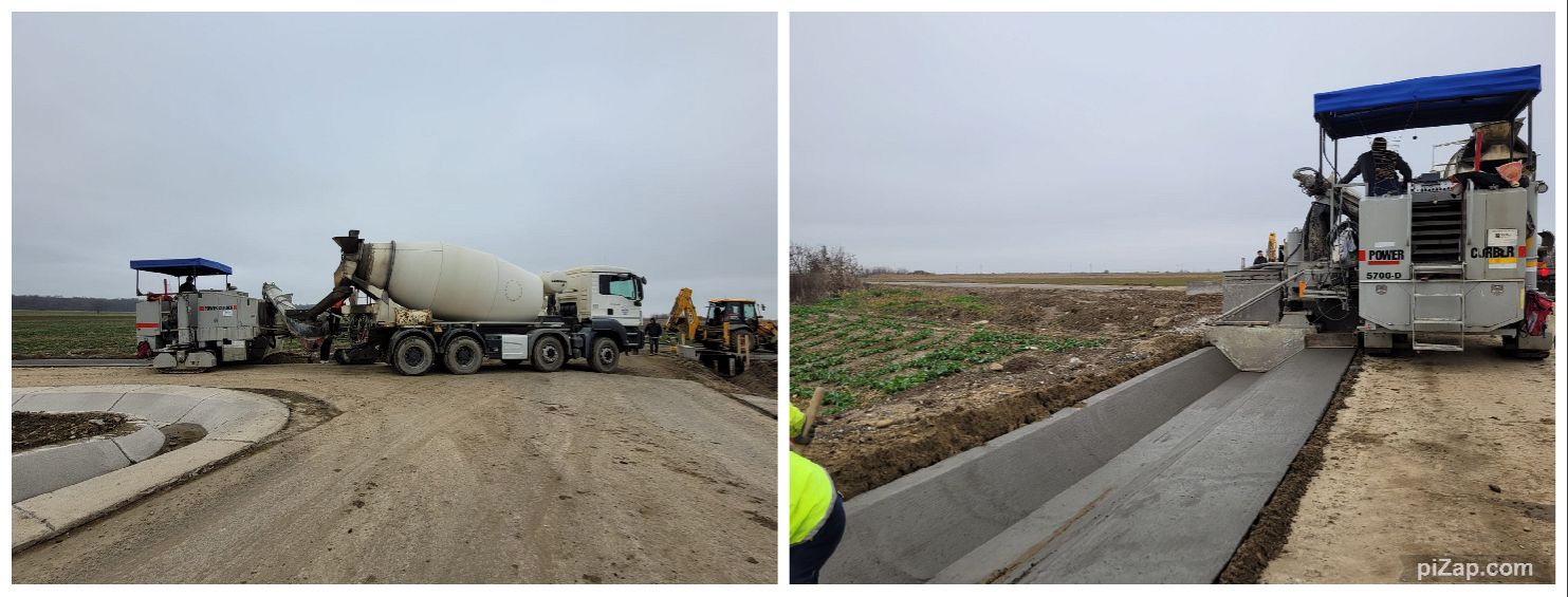 Foto | Lucrările pe DJ 204E avansează rapid: 14 km de asfalt turnat ...