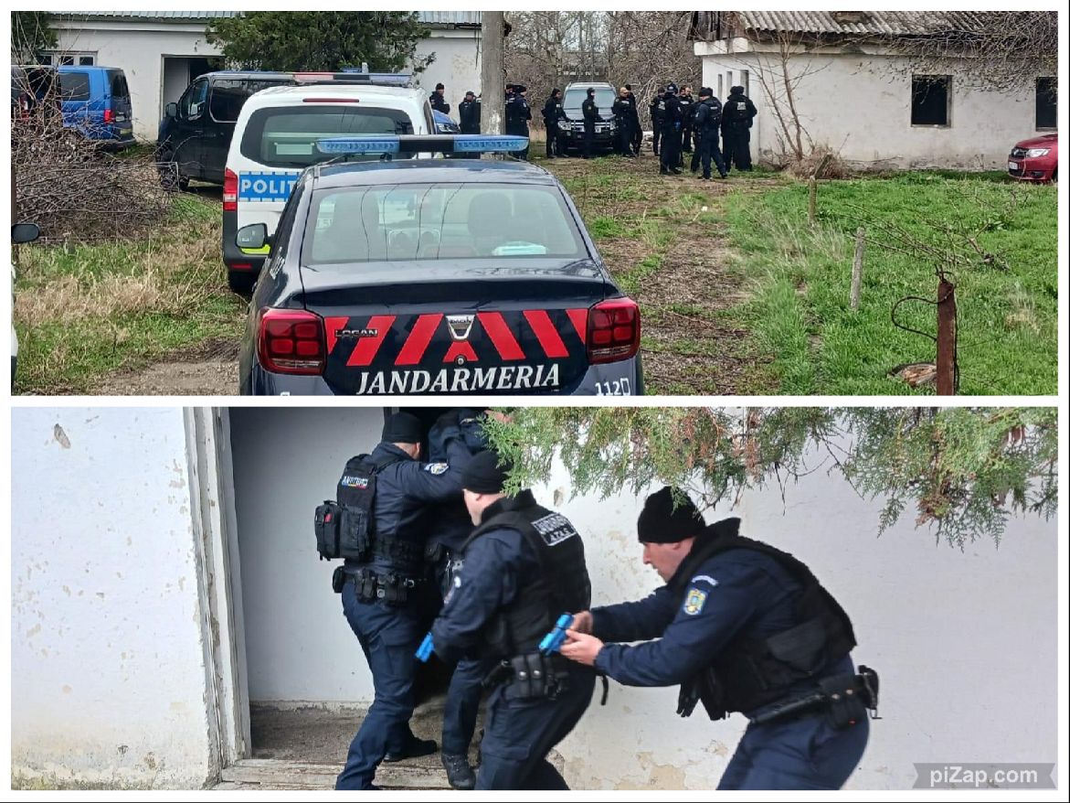 Polițiștii și jandarmii „mascați” din Vrancea s-au antrenat împreună cu ...