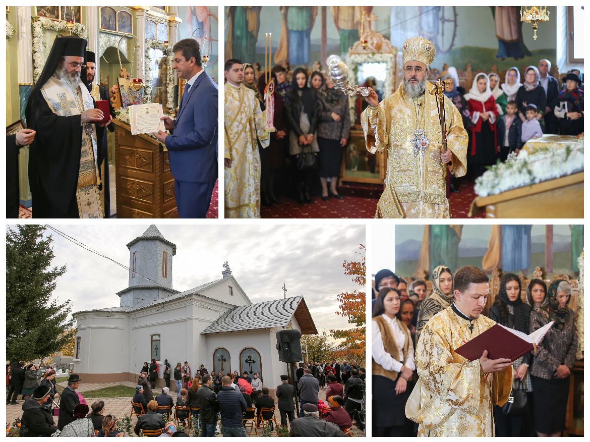 Foto | Târnosirea bisericii Parohiei Faraoanele. Preotul paroh Nicolae ...