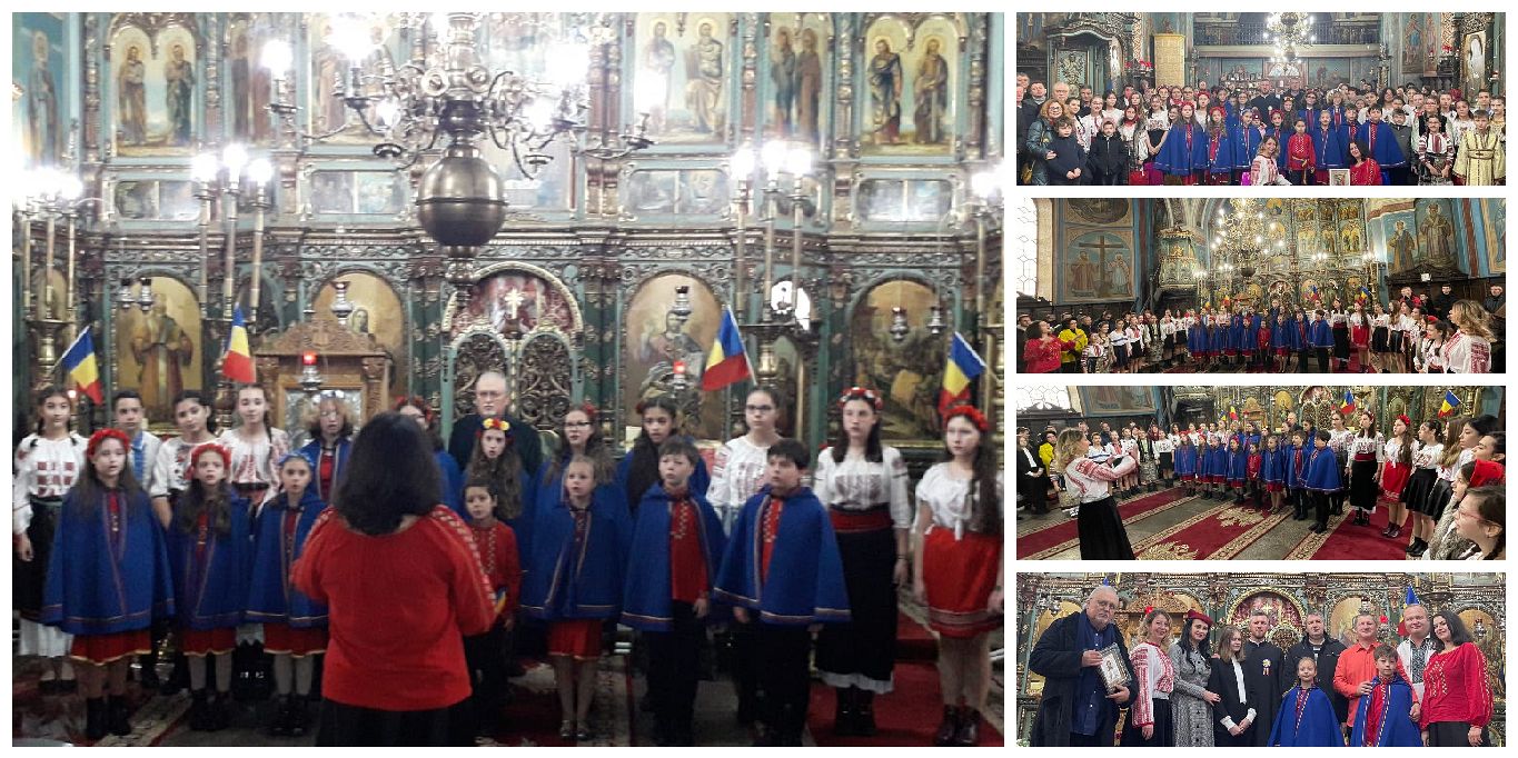 VIDEO + Foto | Ziua României, sărbătorită la Catedrala dintre vii, din ...