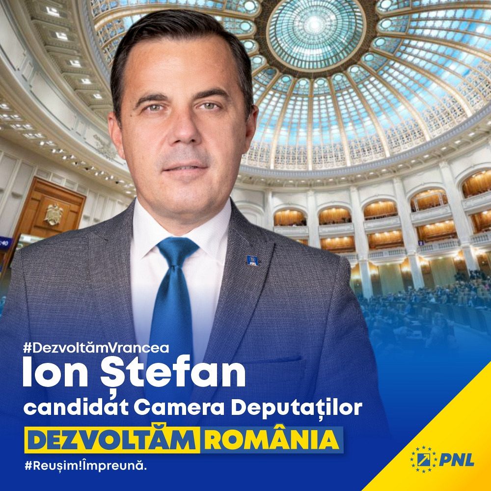 Ion Ștefan despre candidatura sa pentru un nou mandat de parlamentar de Vrancea