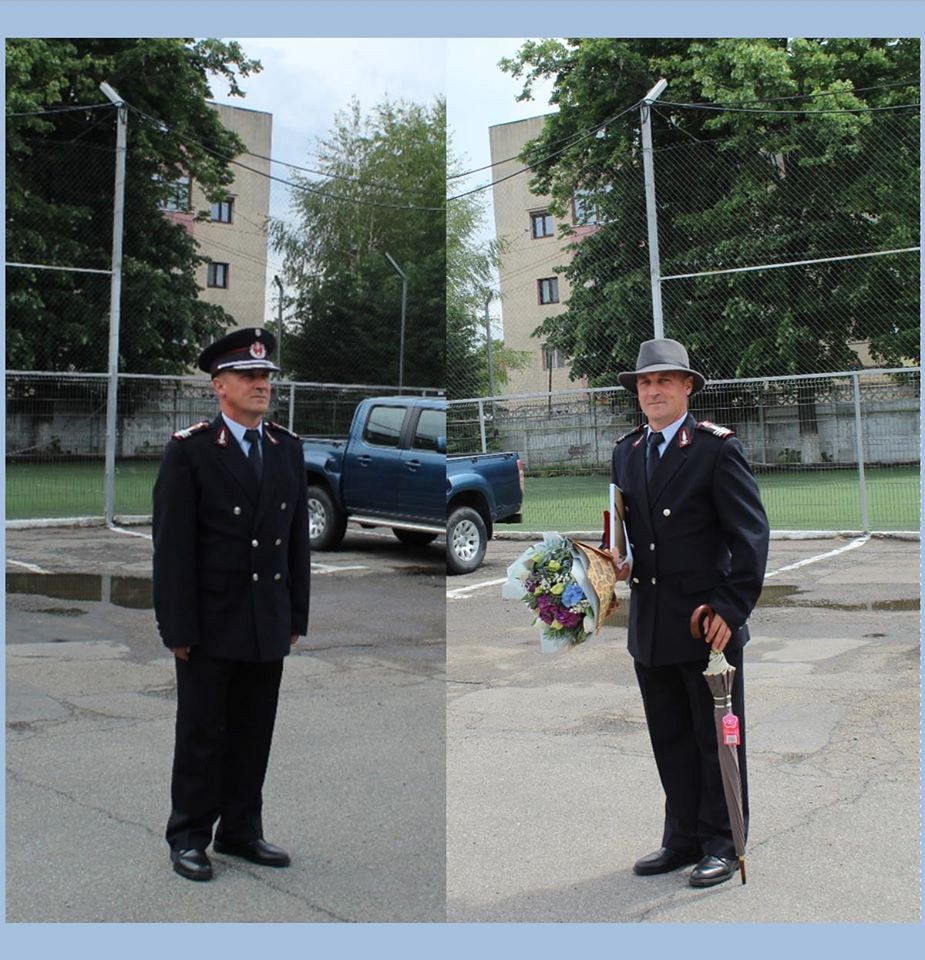 Locțiitorul comandantului Detașamentului de Pompieri Focșani, colonelul ...