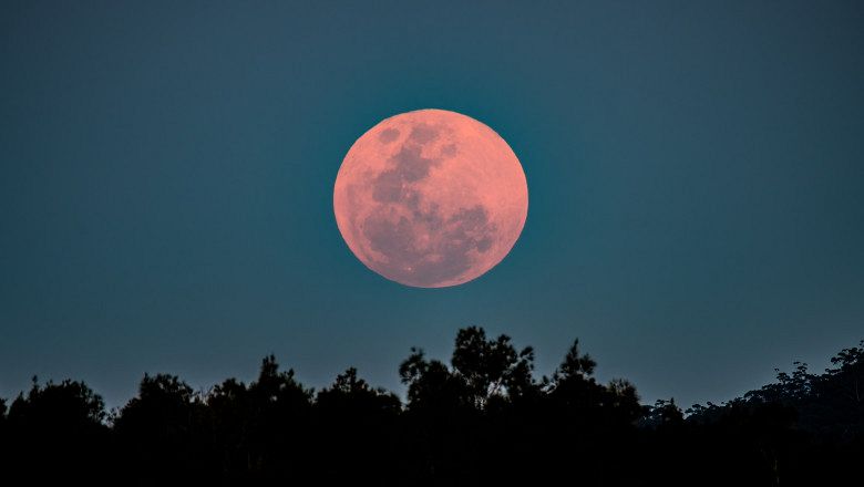 „Luna Roz” sau „Luna Pascală” | Prima lună plină a primăverii în ...