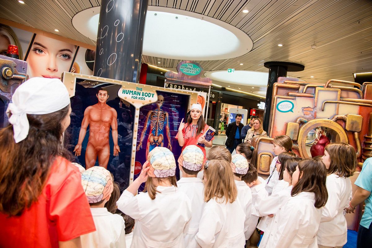 O aventură spectaculoasă în interiorul corpului uman, doar la Focșani Mall