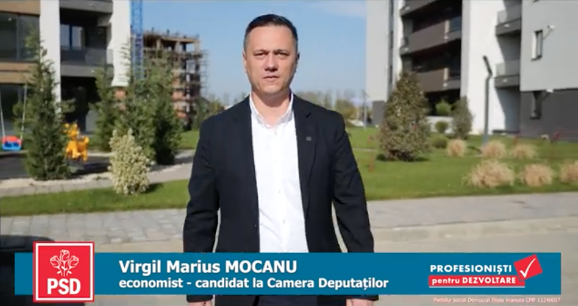 Prezentare Virgil Marius Mocanu candidat PSD Vrancea la Camera ...