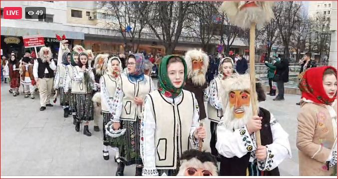 VIDEO + Foto | Imagini de la Festivalul Național al Datinilor și Obiceiurilor de Iarnă din ...