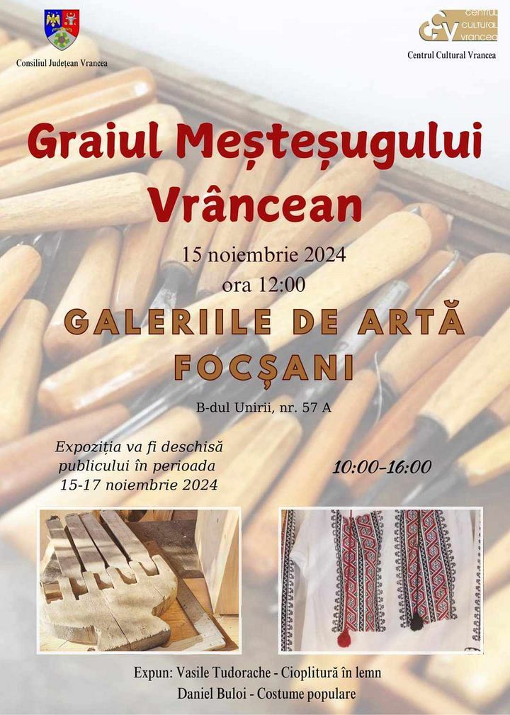 Vasile Tudorache și Daniel Buloi prezenți în expoziția „Graiul ...