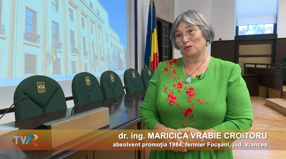 VIDEO | Dr. inginer agronom vrâncean Maricica Vrabie, la emisiunea ...