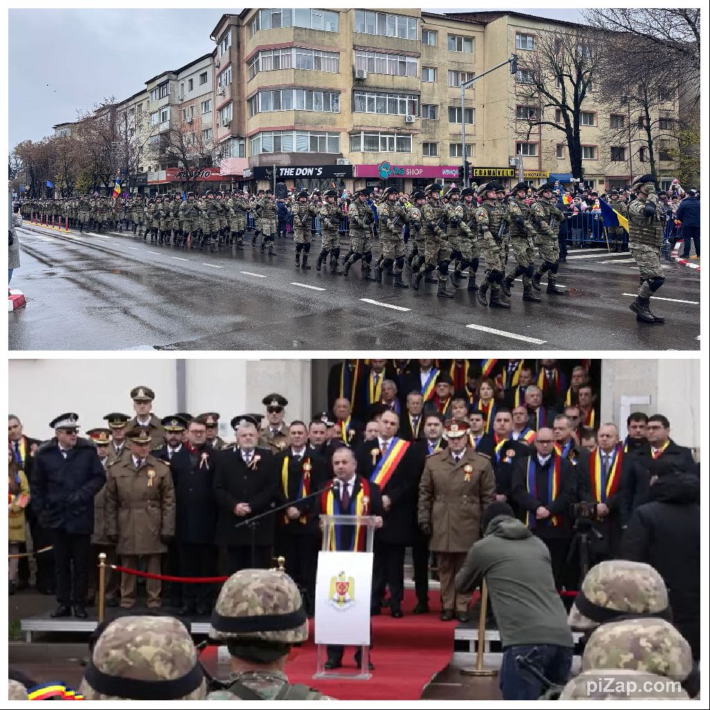 VIDEO | Focșaniul, în straie tricolore de 1 Decembrie: Vrancea a ...