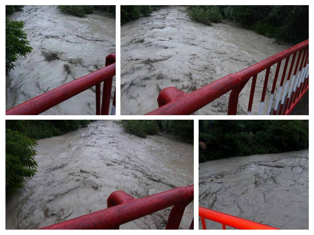 VIDEO+ Galerie foto | Râul Râmna , luni 10 iunie 2019,după amiază, la ...