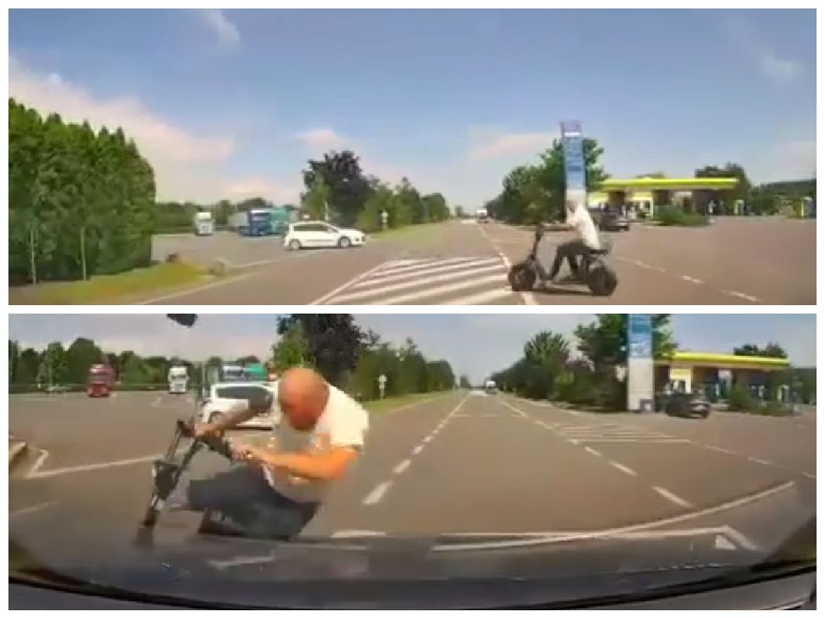 VIDEO | Momentul producerii unui accident de circulație pe DN2-E85 la ...