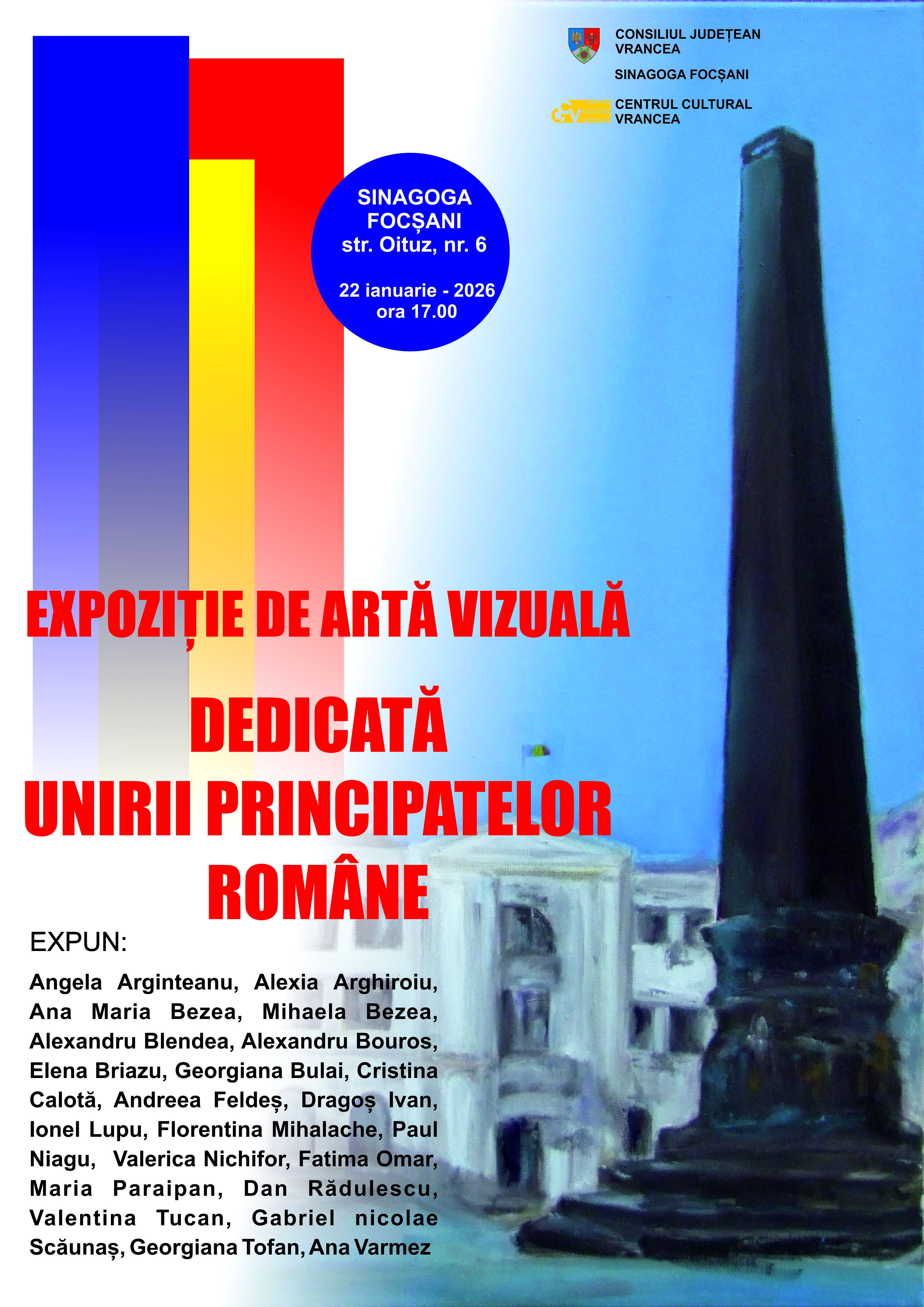 Vrancea celebrează Mica Unire prin artă: expoziție de pictură la ...